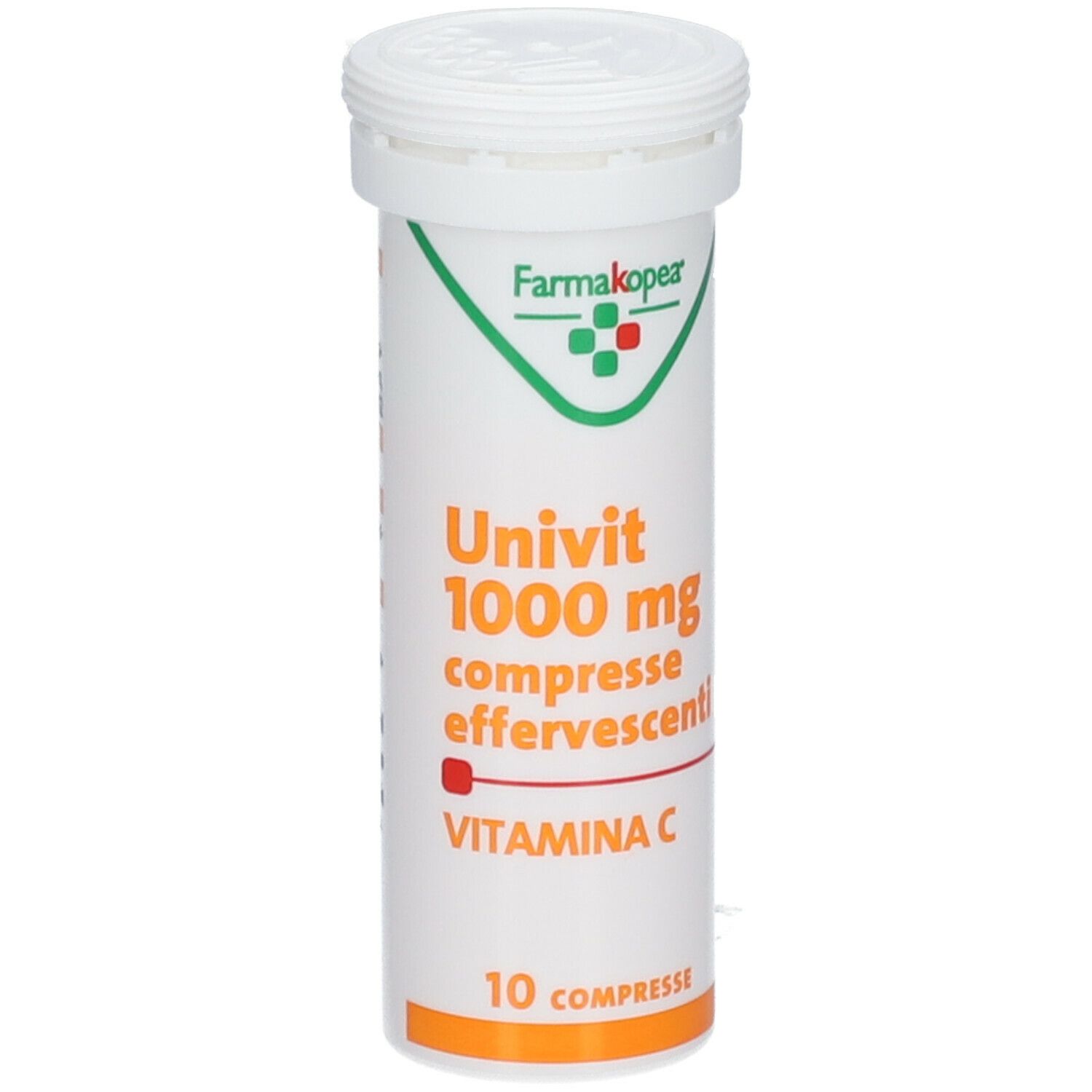 Farmakopea® Univit 1000 mg compresse effervescenti 10 pz - Redcare