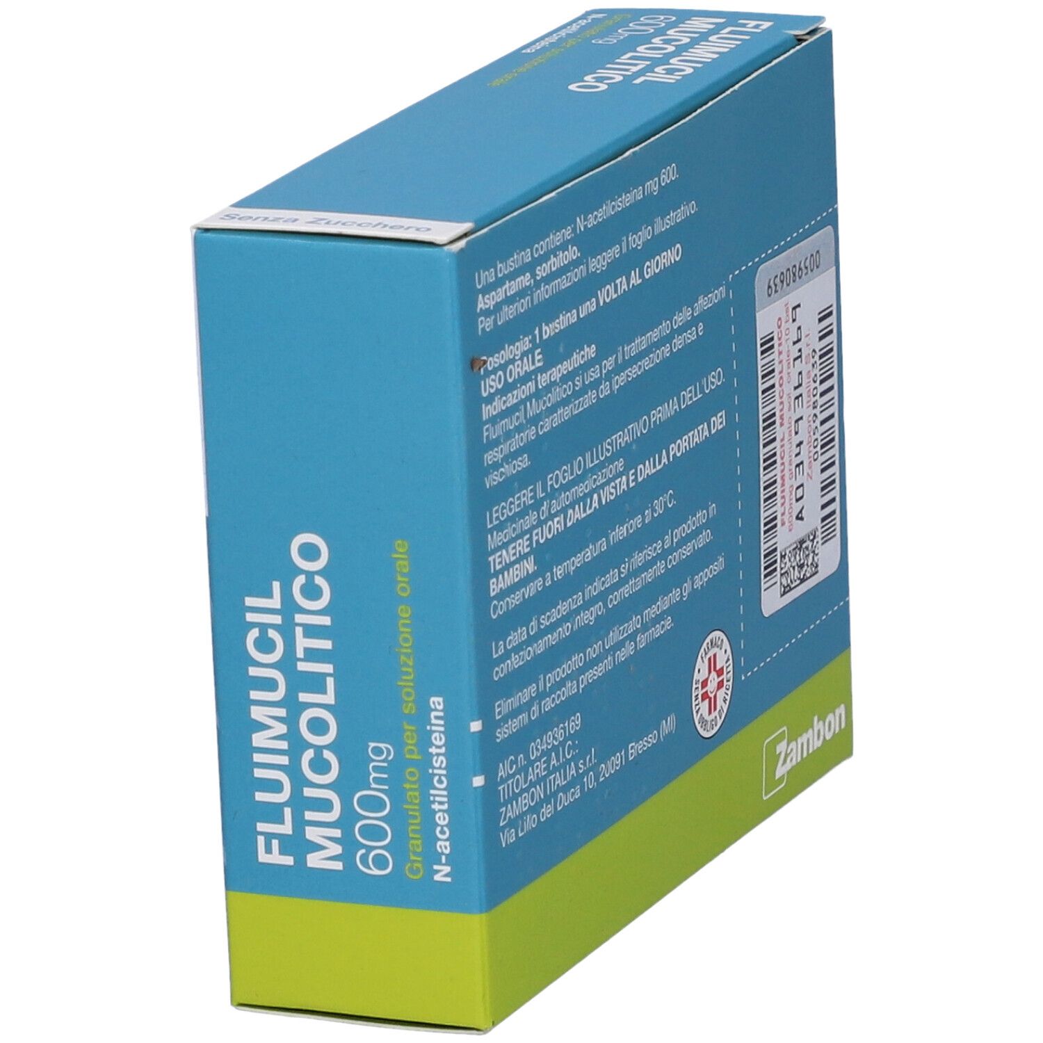 FLUIMUCIL MUCOLITICO 600 mg Granulato 10 Bustine 10 pz | Redcare