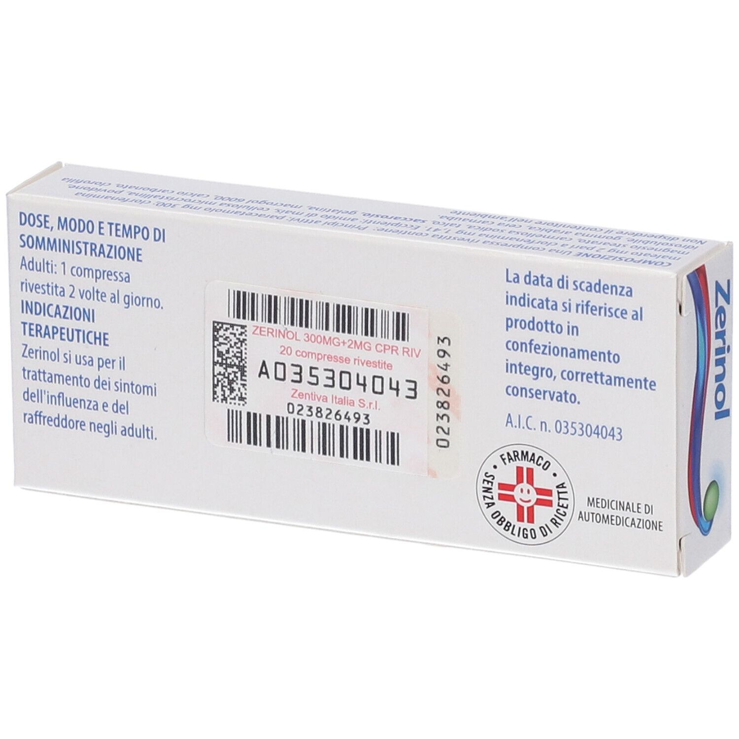 Zerinol® Compresse Rivestite 20 pz | Redcare