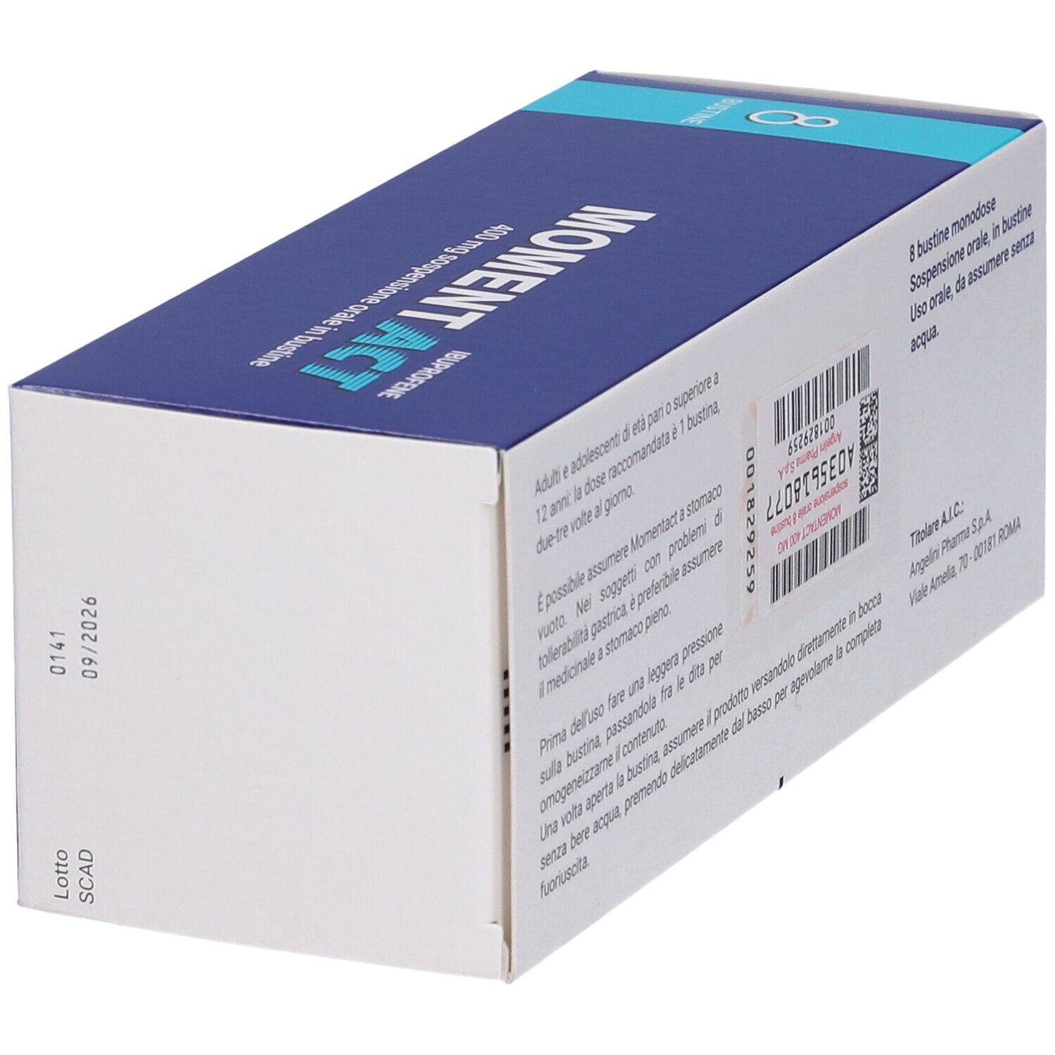 MomentAct 400mg Sospensione Orale in Bustine 8x10 ml | Redcare