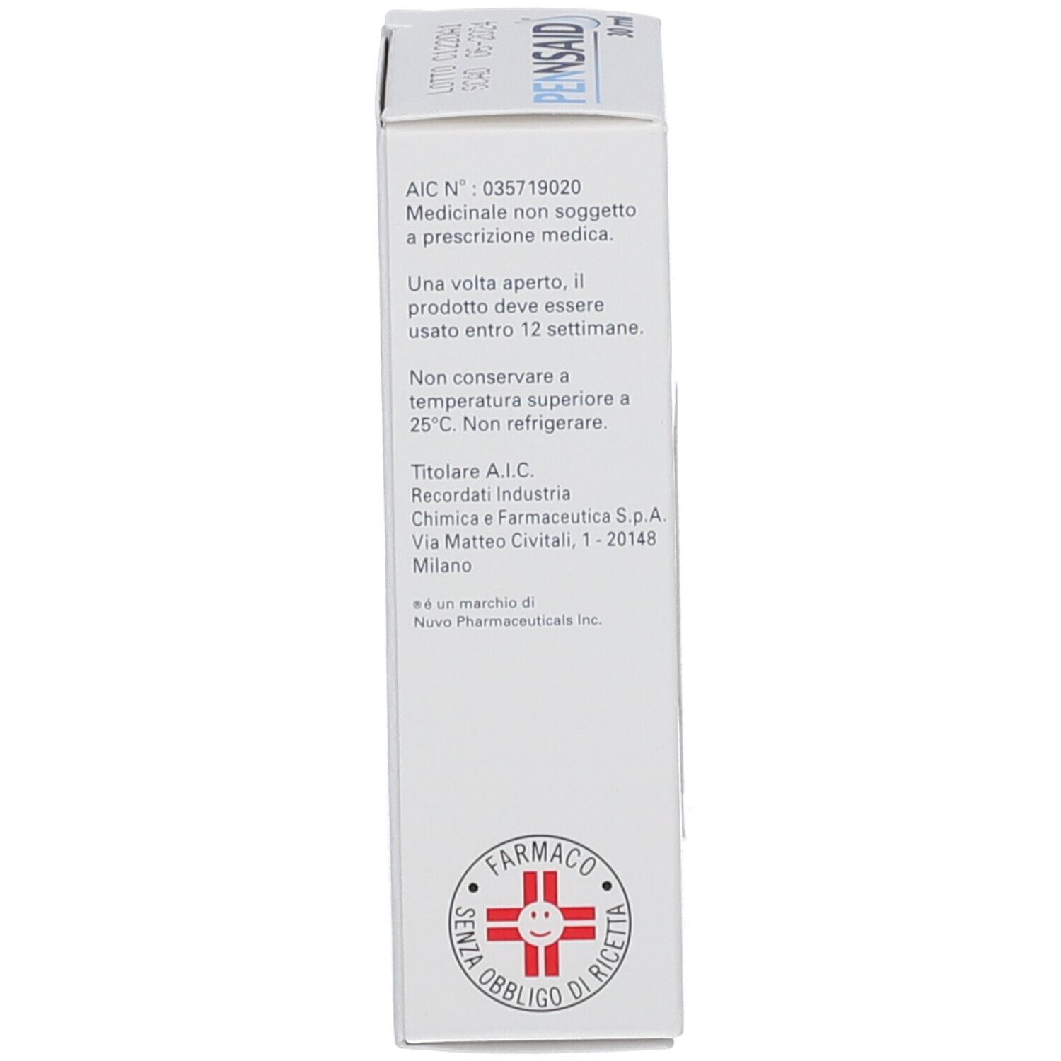 PENNSAID® Diclofenac Sodico 30 ml | Redcare