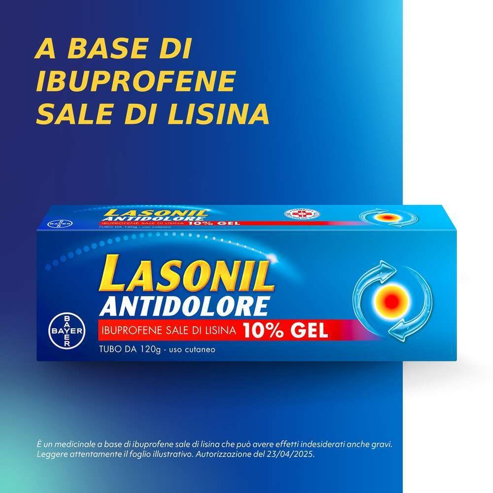 Lasonil Antidolore Gel Antinfiammatorio Dolori Muscolari e Articolari ...