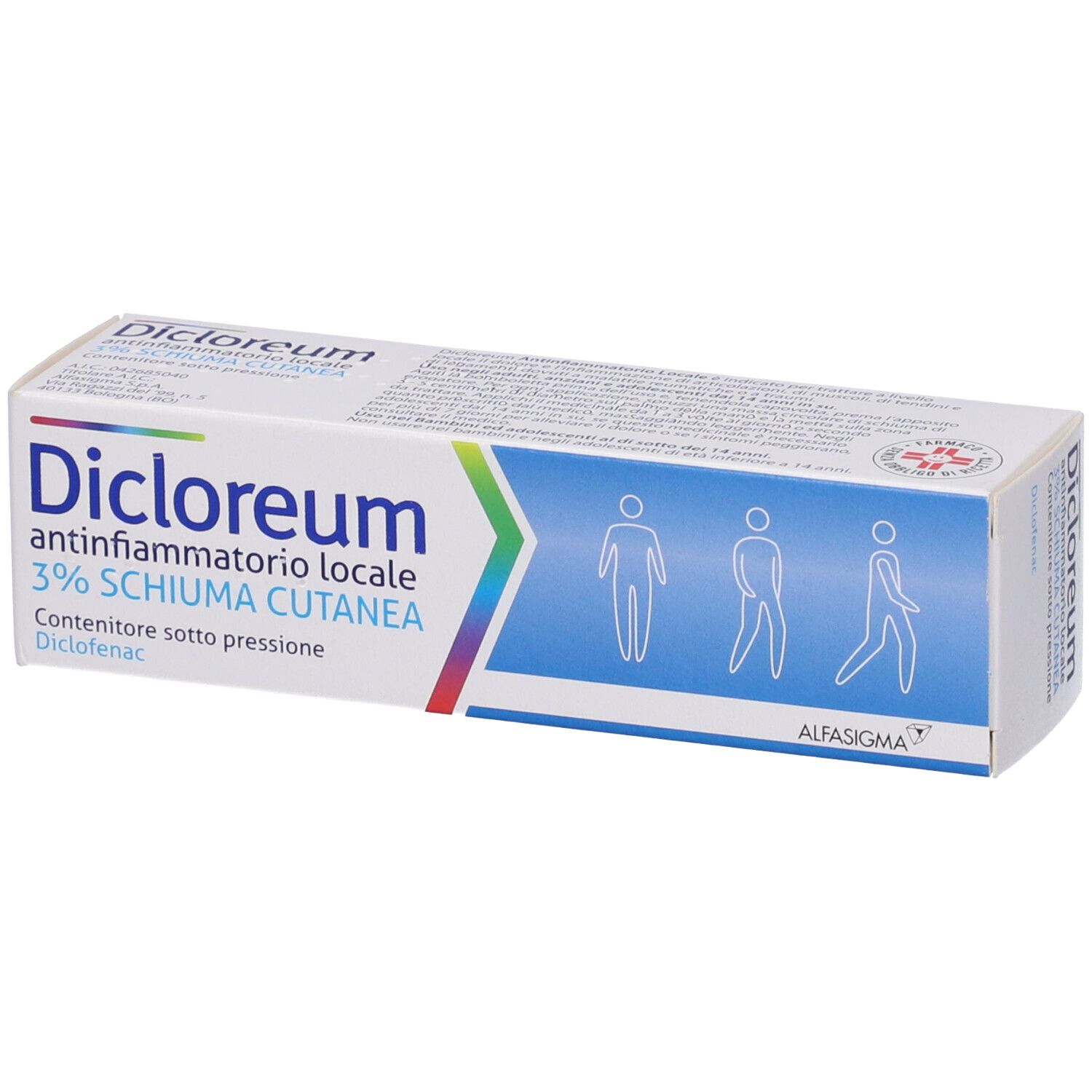 Dicloreum® Antinfiammatorio locale 3% Schiuma Cutanea 50 g | Redcare