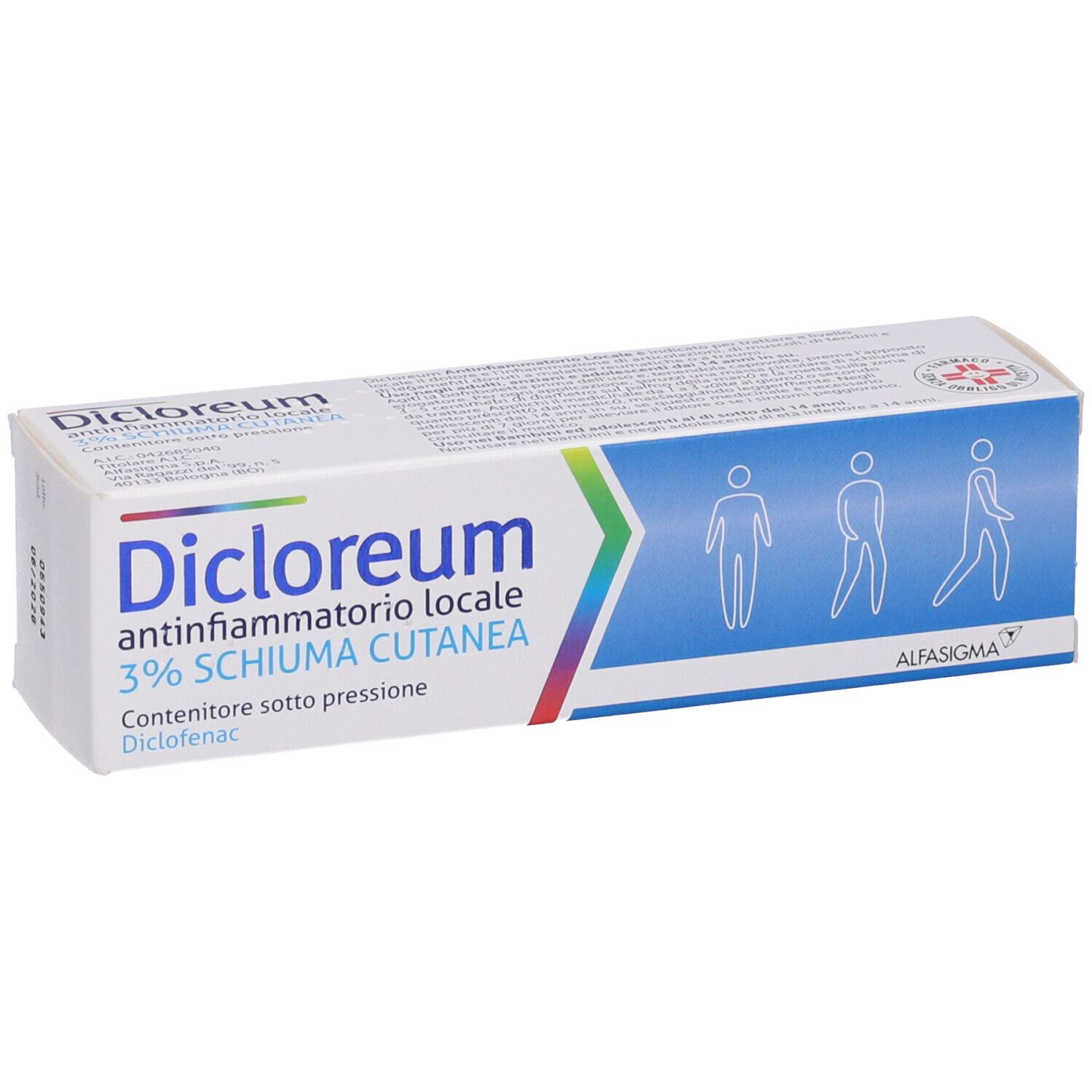 Dicloreum® Antinfiammatorio locale 3% Schiuma Cutanea 50 g | Redcare