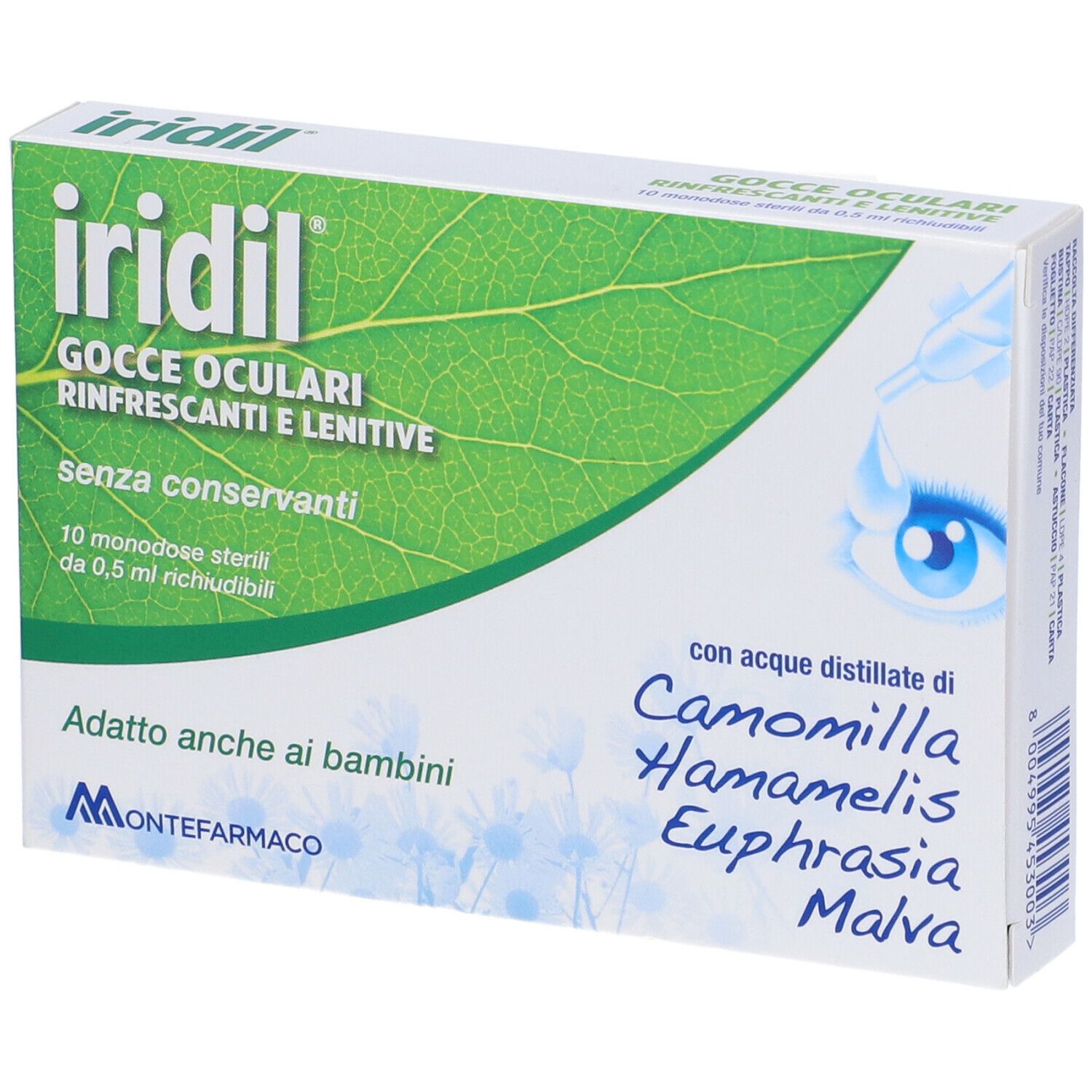 Iridil® Gocce Oculari Rinfrescanti e Lenitive 10x0,5 pz | Redcare