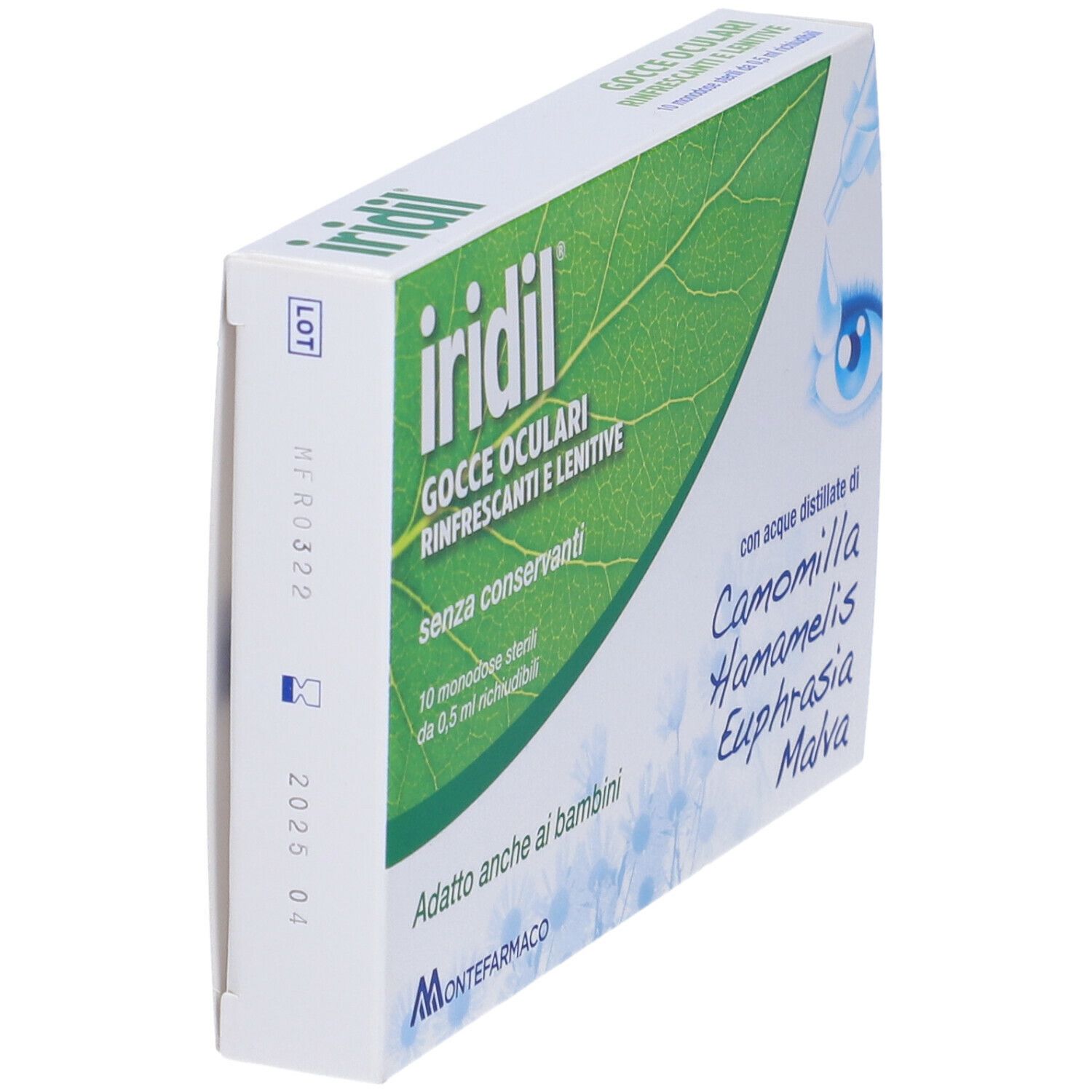 Iridil® Gocce Oculari Rinfrescanti e Lenitive 10x0,5 pz | Redcare