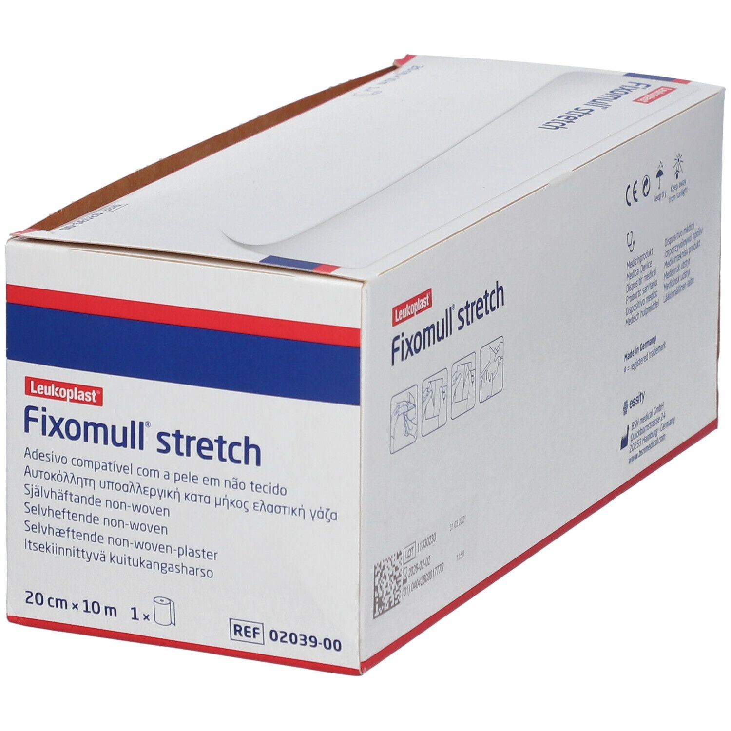 Leukoplast® Fixomull® stretch 20 cm x 10 m 1 pz - Redcare