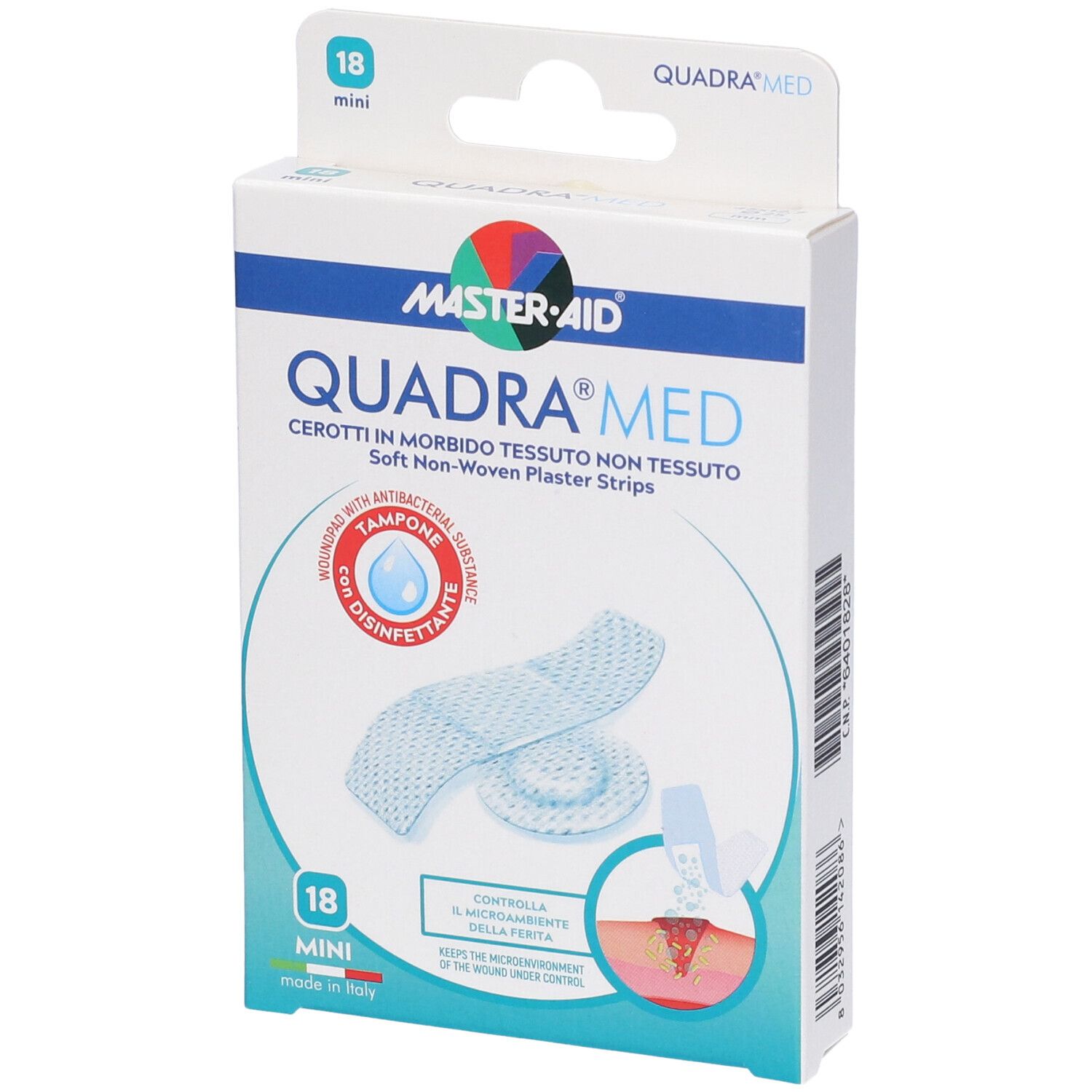 Master-Aid® Quadra Med® 2 formati Mini 18 pz | Redcare