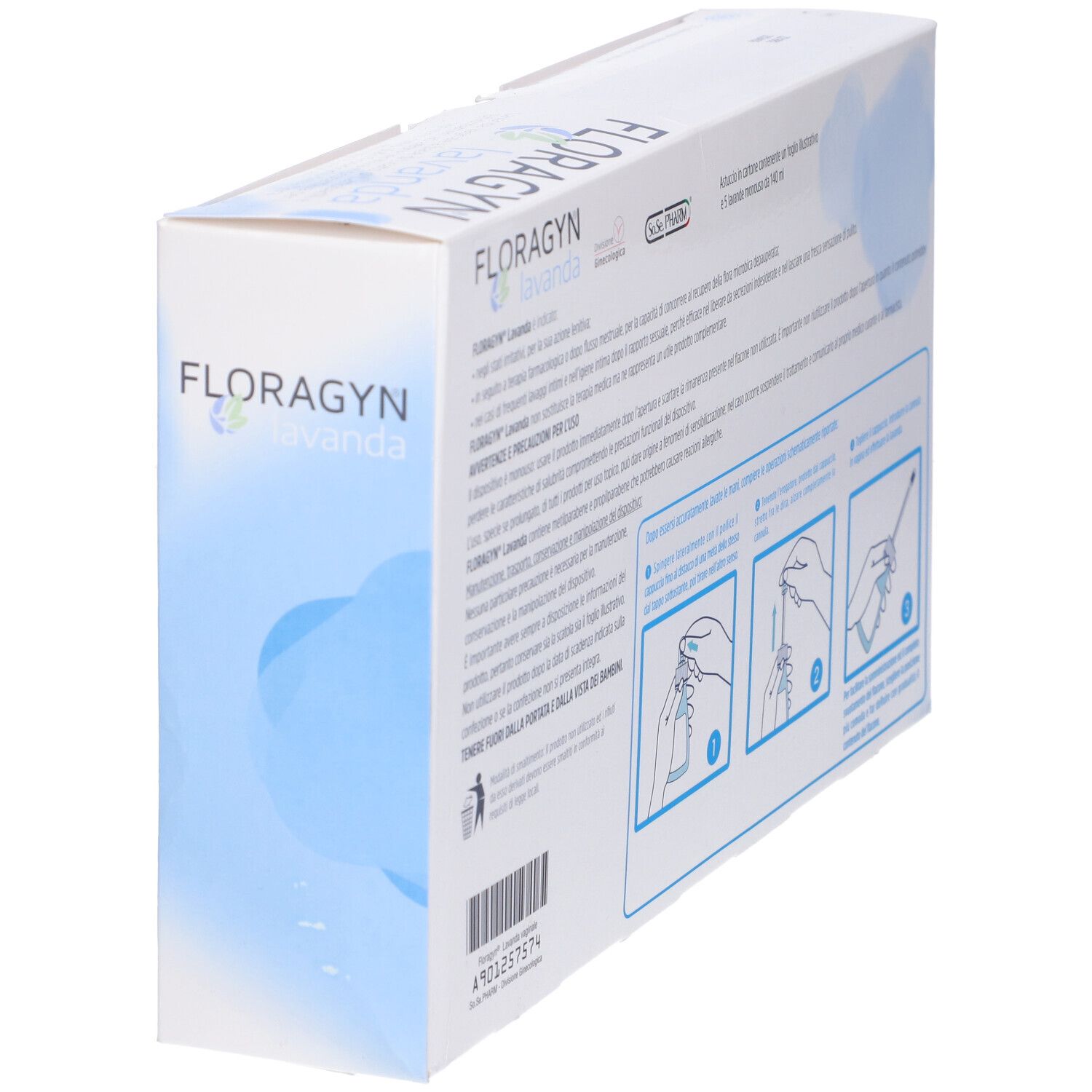 Floragyn® Lavanda vaginale 5x140 ml | Redcare