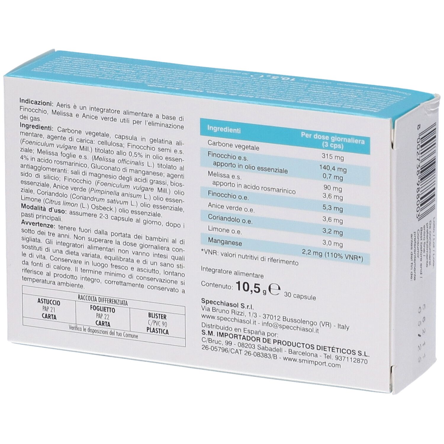 Aeris Capsule 30 pz | Redcare