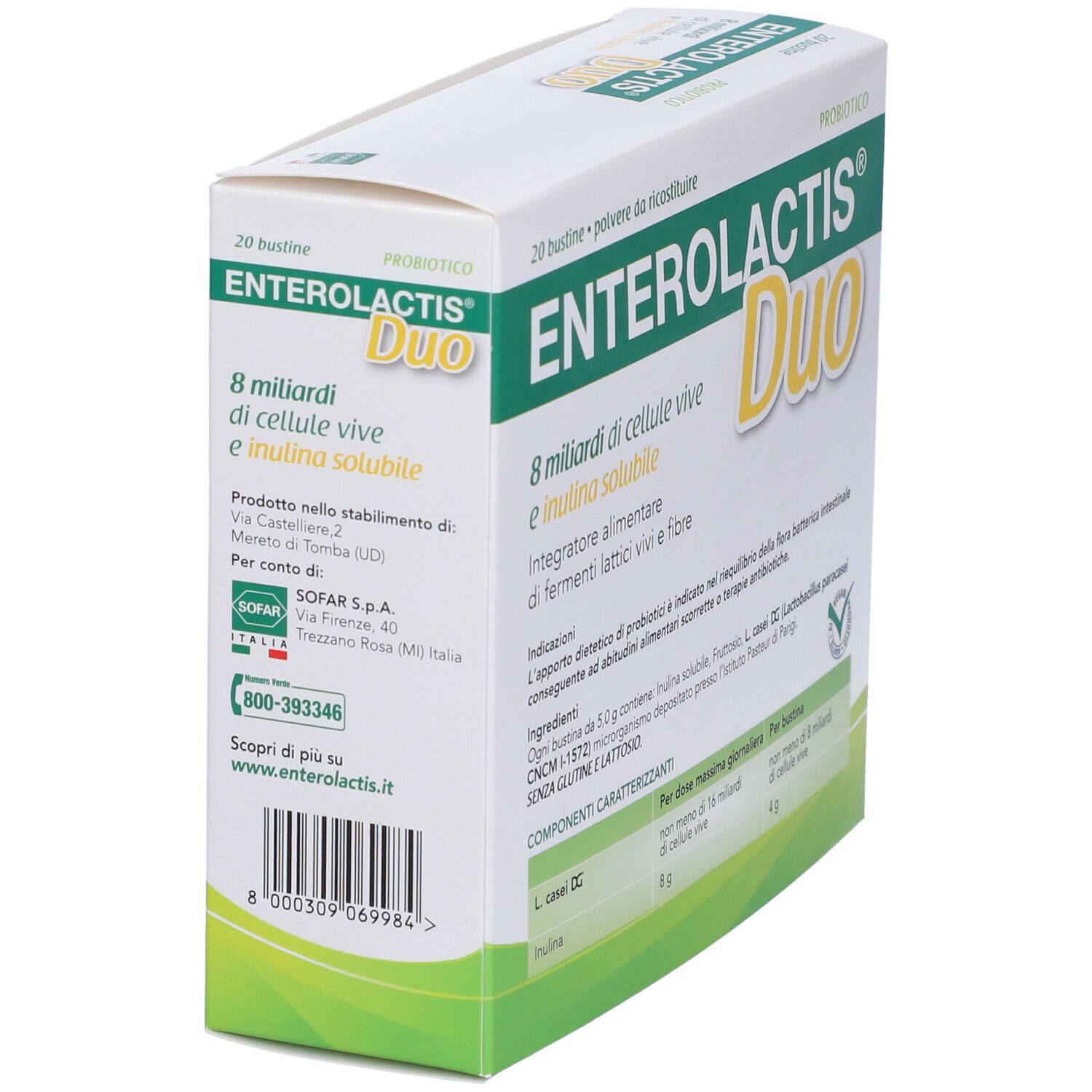 ENTEROLACTIS® Duo 20 Bustine 20 pz | Redcare