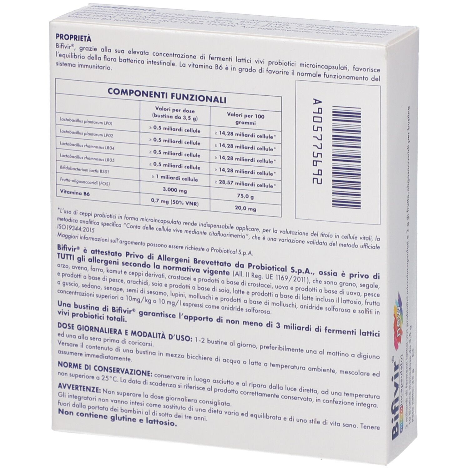 Bifivir® 10 pz - Redcare