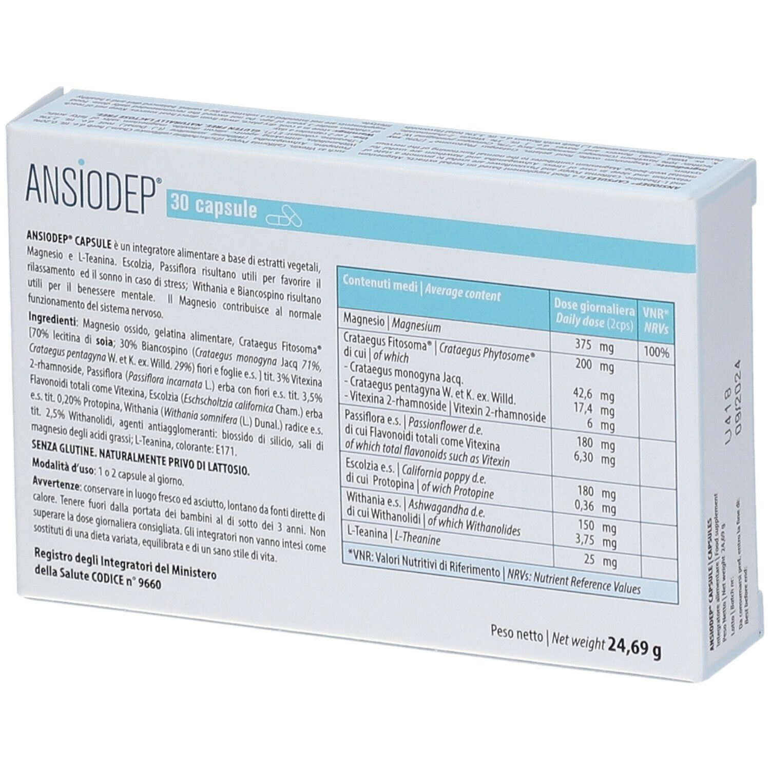 Ansiodep® Capsule 30 pz | Redcare