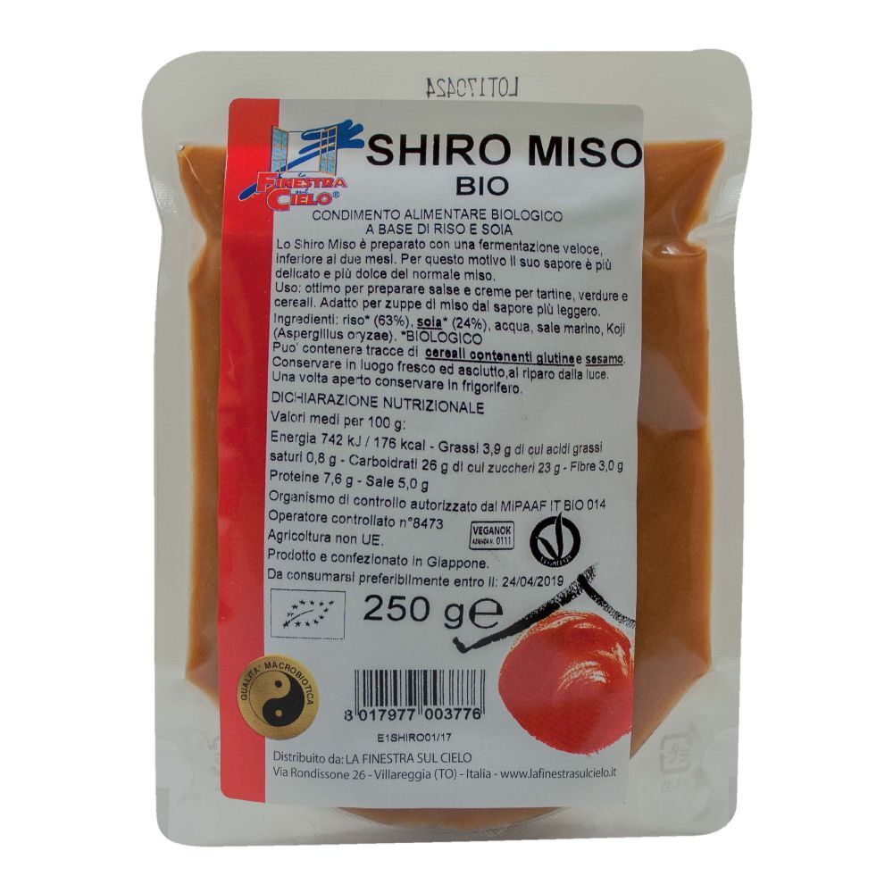 Shiro Miso Bianco Dolce Bio 250 G 250 g - Redcare
