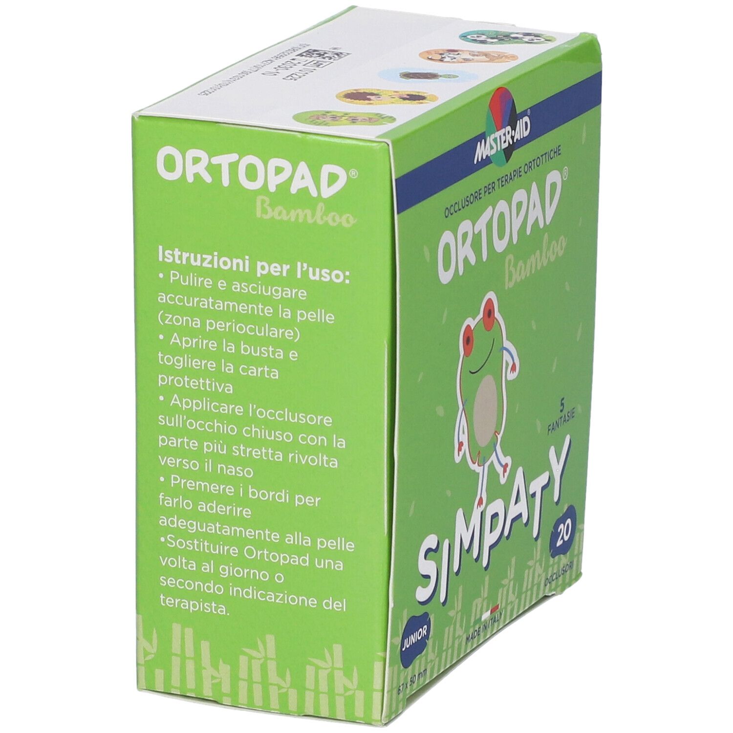 Master-Aid® Ortopad® Bamboo Simpaty 67 x 50 mm 20 pz | Redcare