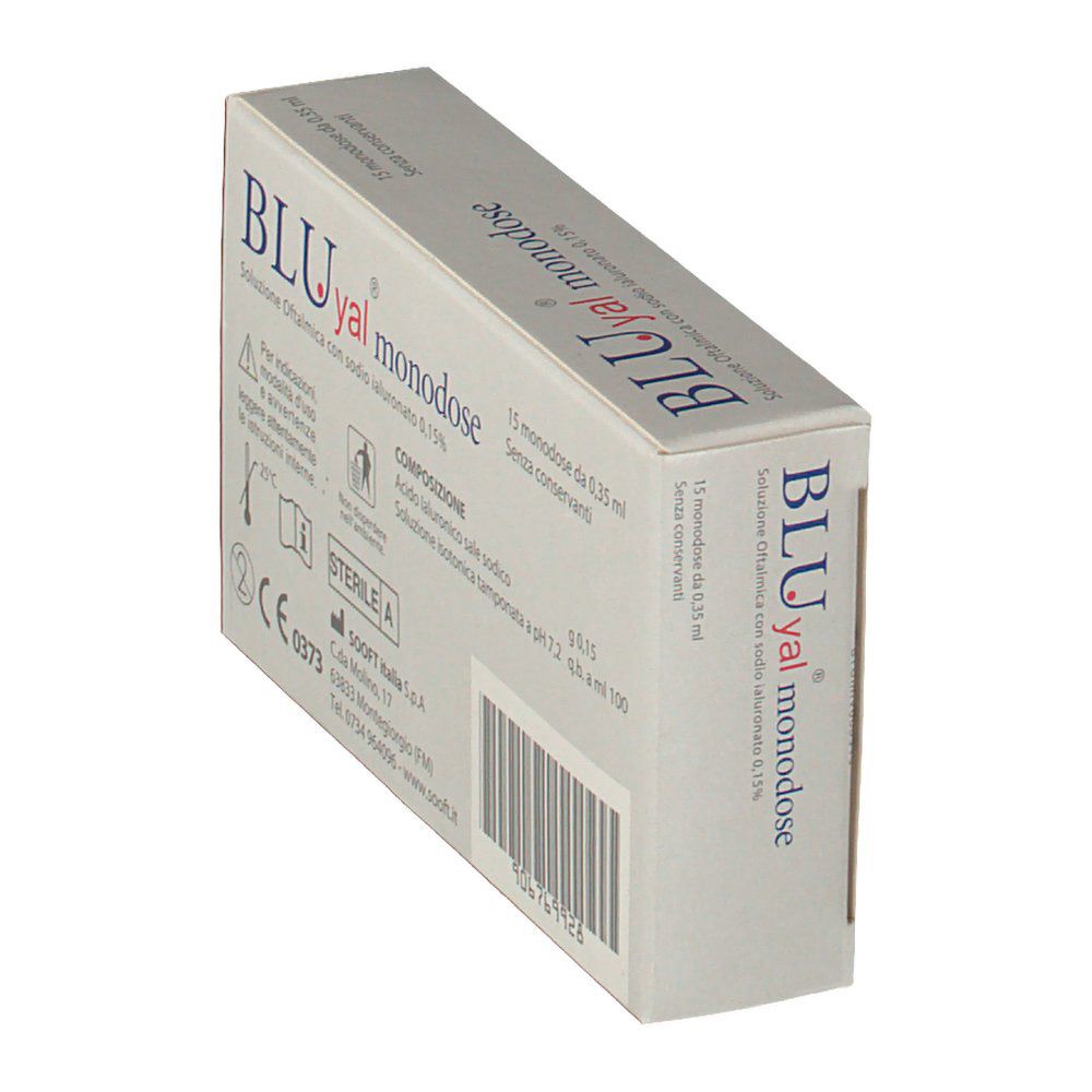 Bluyal® Monodose Soluzione Oftalmica 15x0,35 ml | Redcare