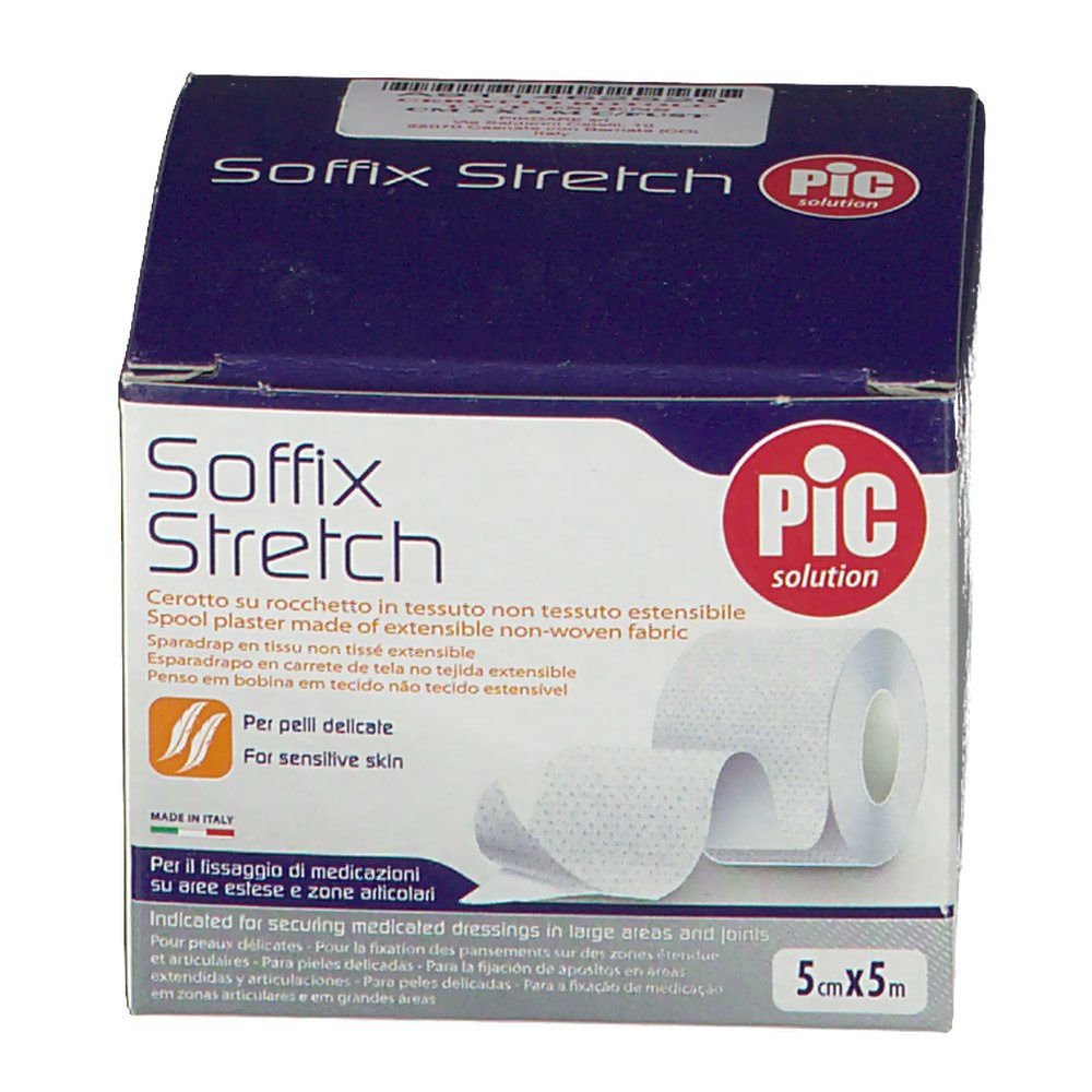Pic Solution Soffix Stretch 5 cm x 5 m 1 pz - Redcare