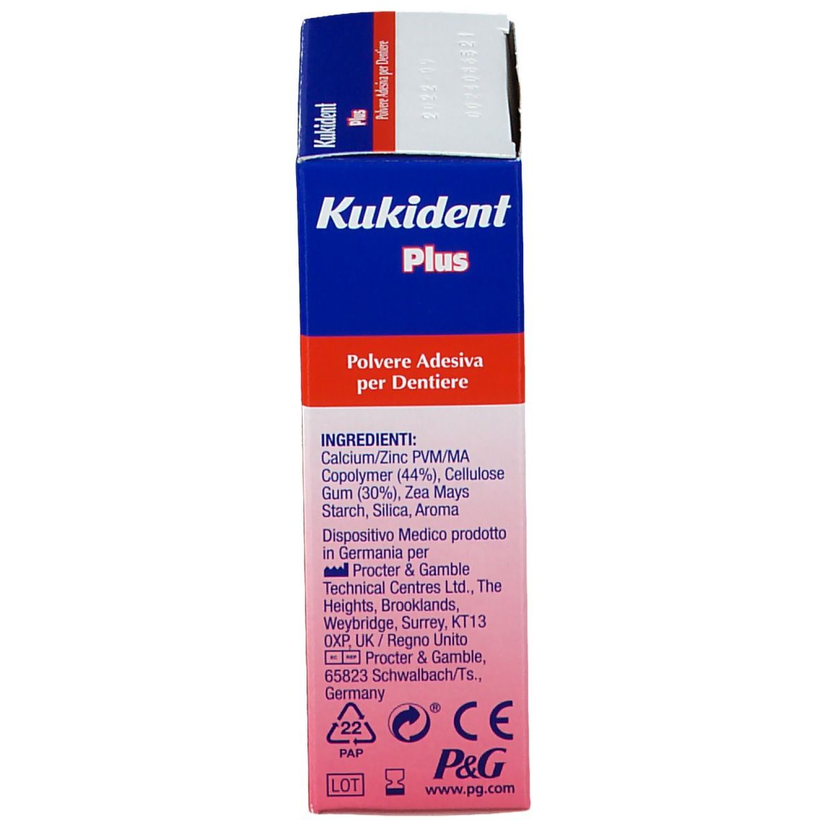 Kukident Plus Polvere adesiva per protesi dentali 30 g | Redcare
