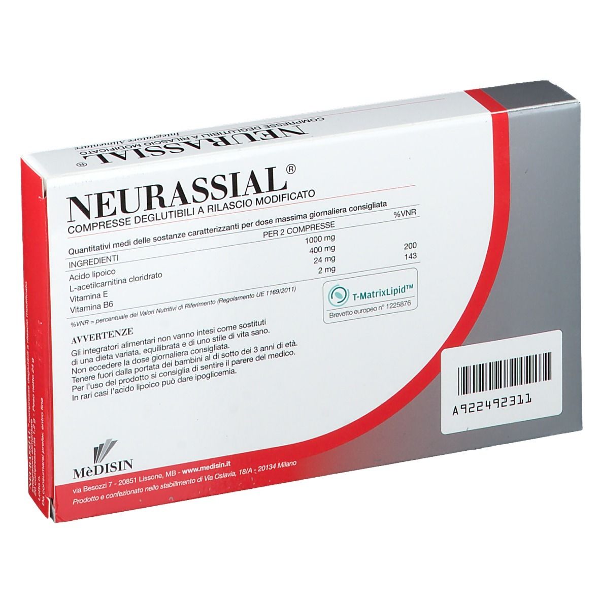 NEURASSIAL® 20 pz | Redcare