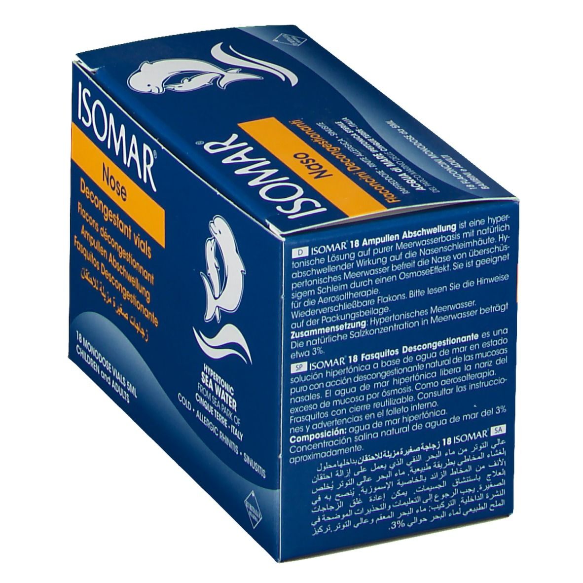 Isomar® Naso Soluzione Ipertonica 18x5 ml | Redcare
