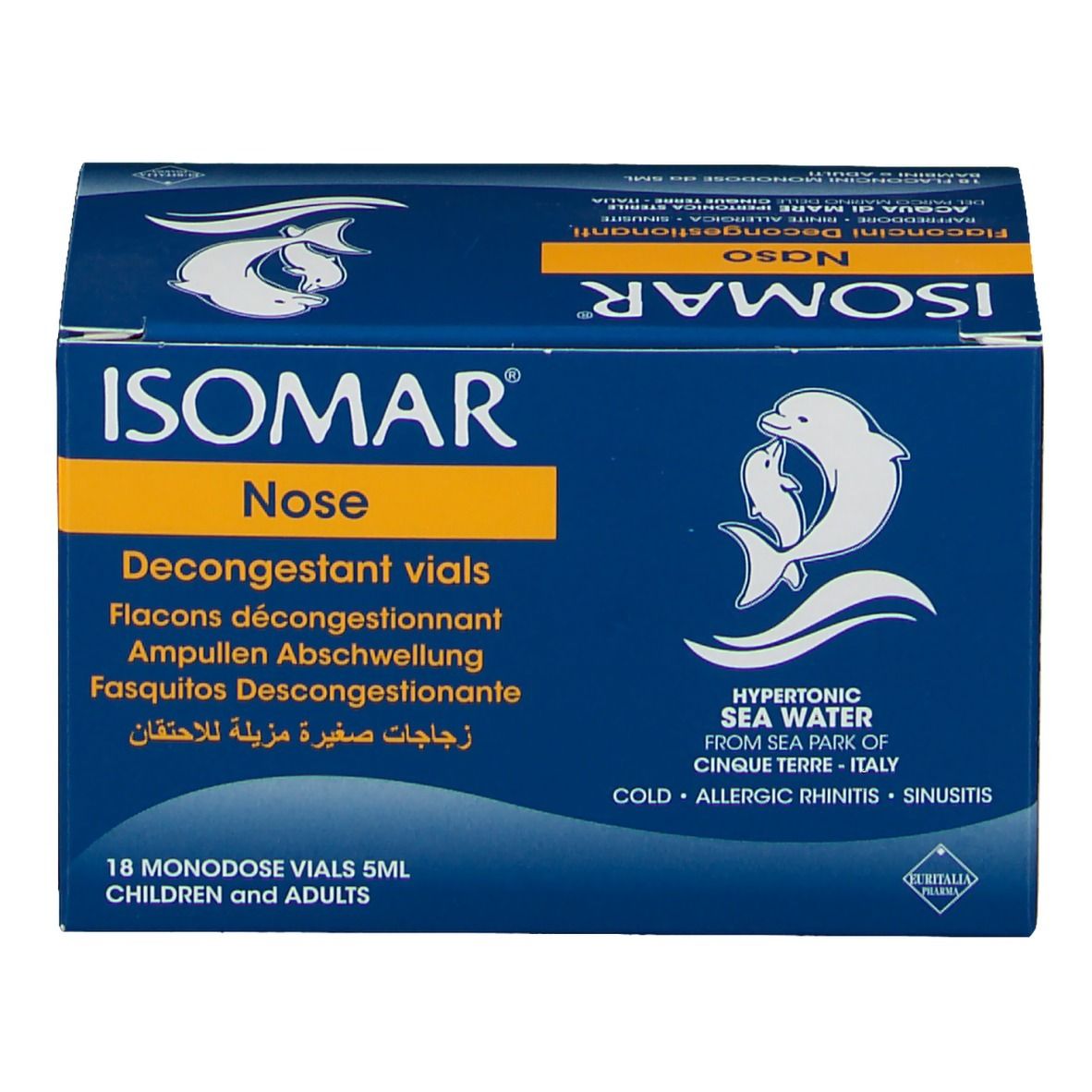 Isomar® Naso Soluzione Ipertonica 18x5 ml | Redcare