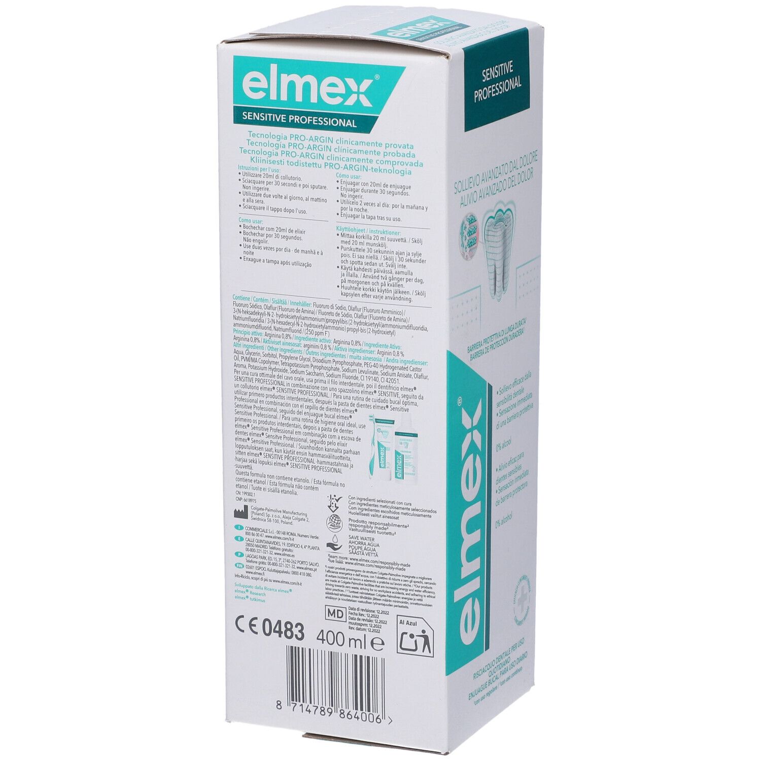 Elmex® Sensitive Professional Collutorio 400 ml | Redcare