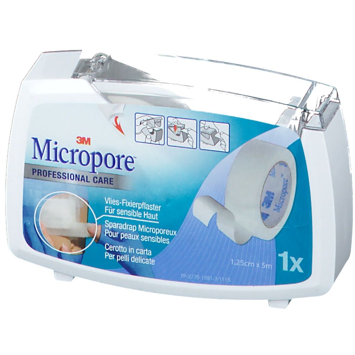 3M Micropore™ Professional Care 1,25 cm x 5 m 1 pz - Redcare