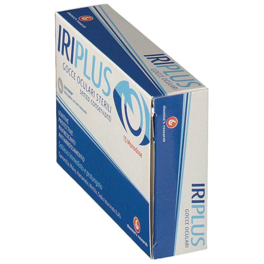 Iriplus Gocce oculari sterili Monodose 15 pz | Redcare