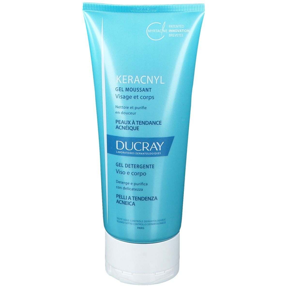 DUCRAY Keracnyl Gel Detergente Viso e Corpo 200 ml | Redcare