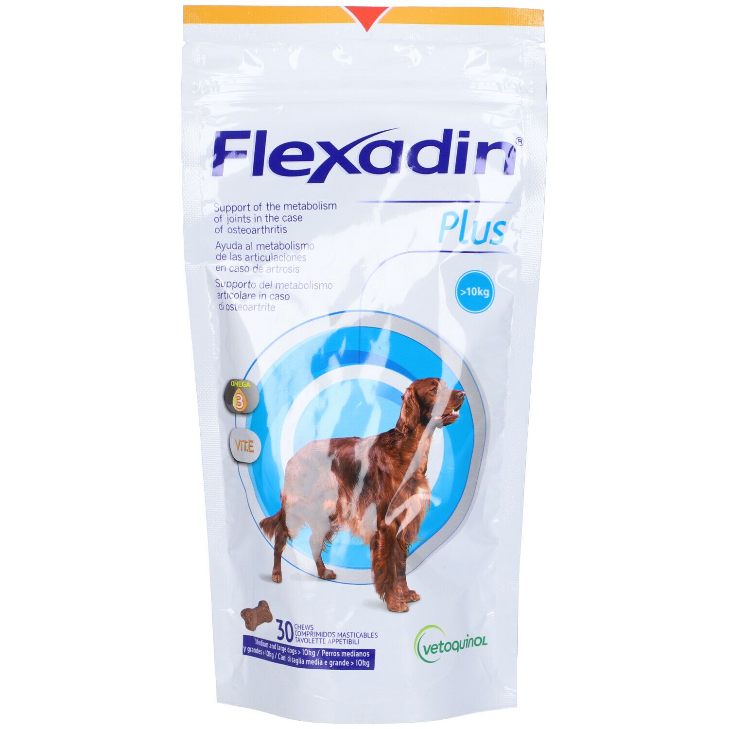 Vetoquinol FLEXADIN® Plus per cani di taglia media e grande 1 pz - Redcare