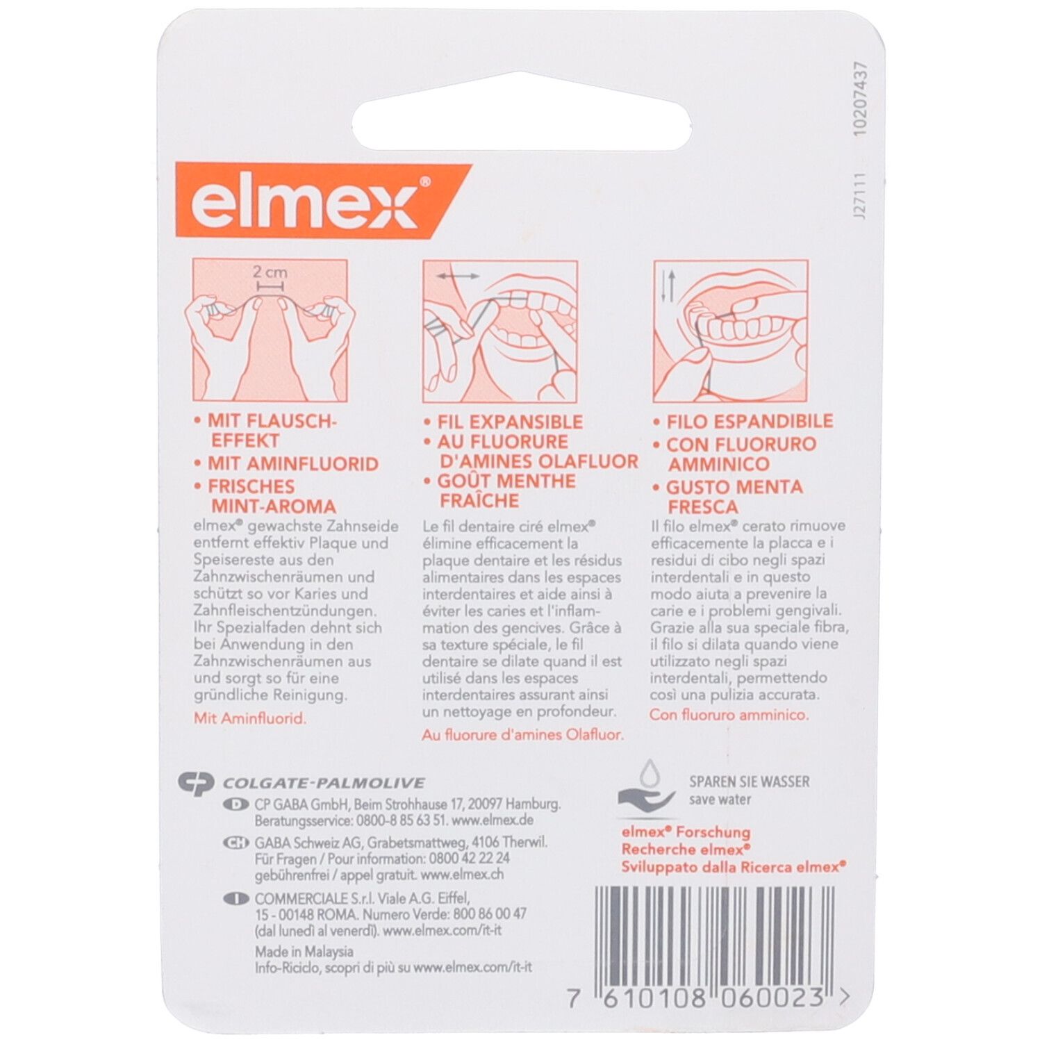 Elmex® Filo Interdentale Cerato 1 pz - Redcare