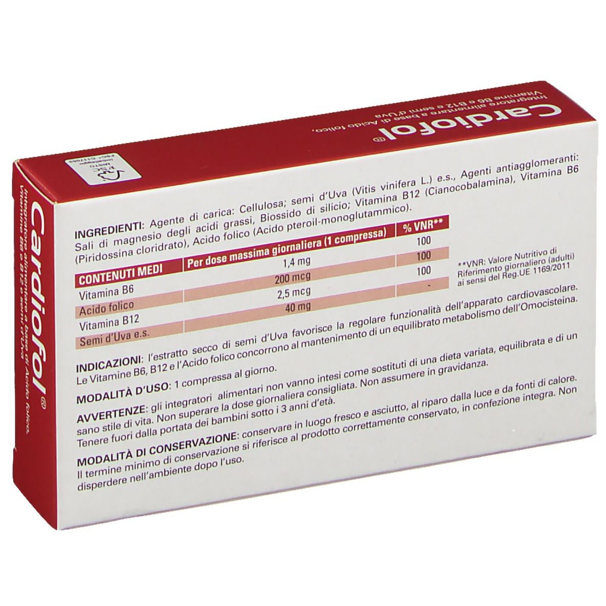 Cardiofol® 30 pz | Redcare