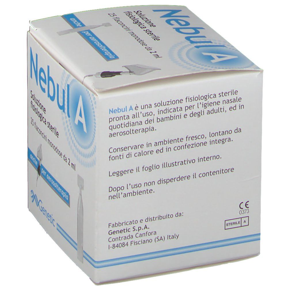 Nebul A Soluzione fisiologica strerile 25 pz | Redcare