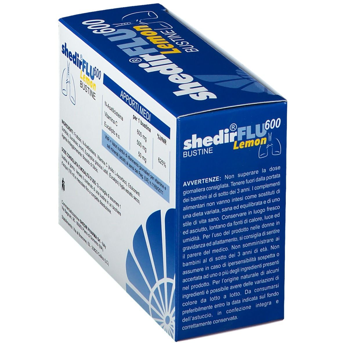 Shedirflu® 600 Bustine 20 pz | Redcare