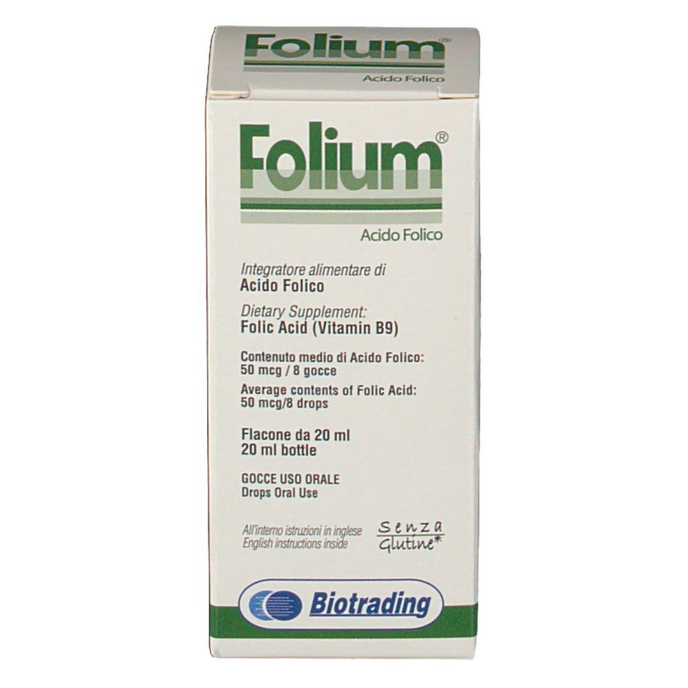 Folium® Acido Folico Gocce Uso Orale 20 ml | Redcare