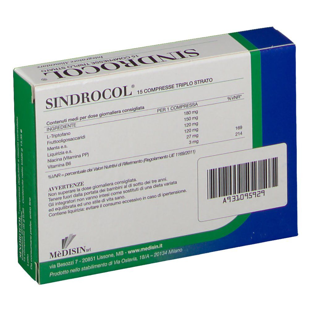 Sindrocol® Compresse 15 pz | Redcare