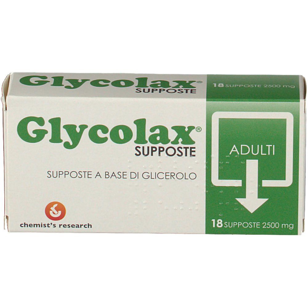 Glycolax® Supposte Adulti 18 pz | Redcare