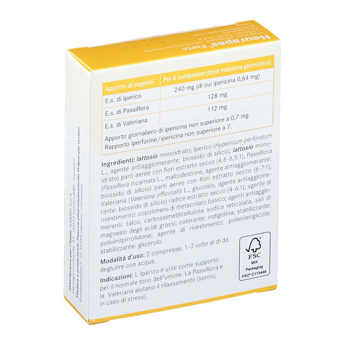 Neurapas® Forte 60 pz | Redcare