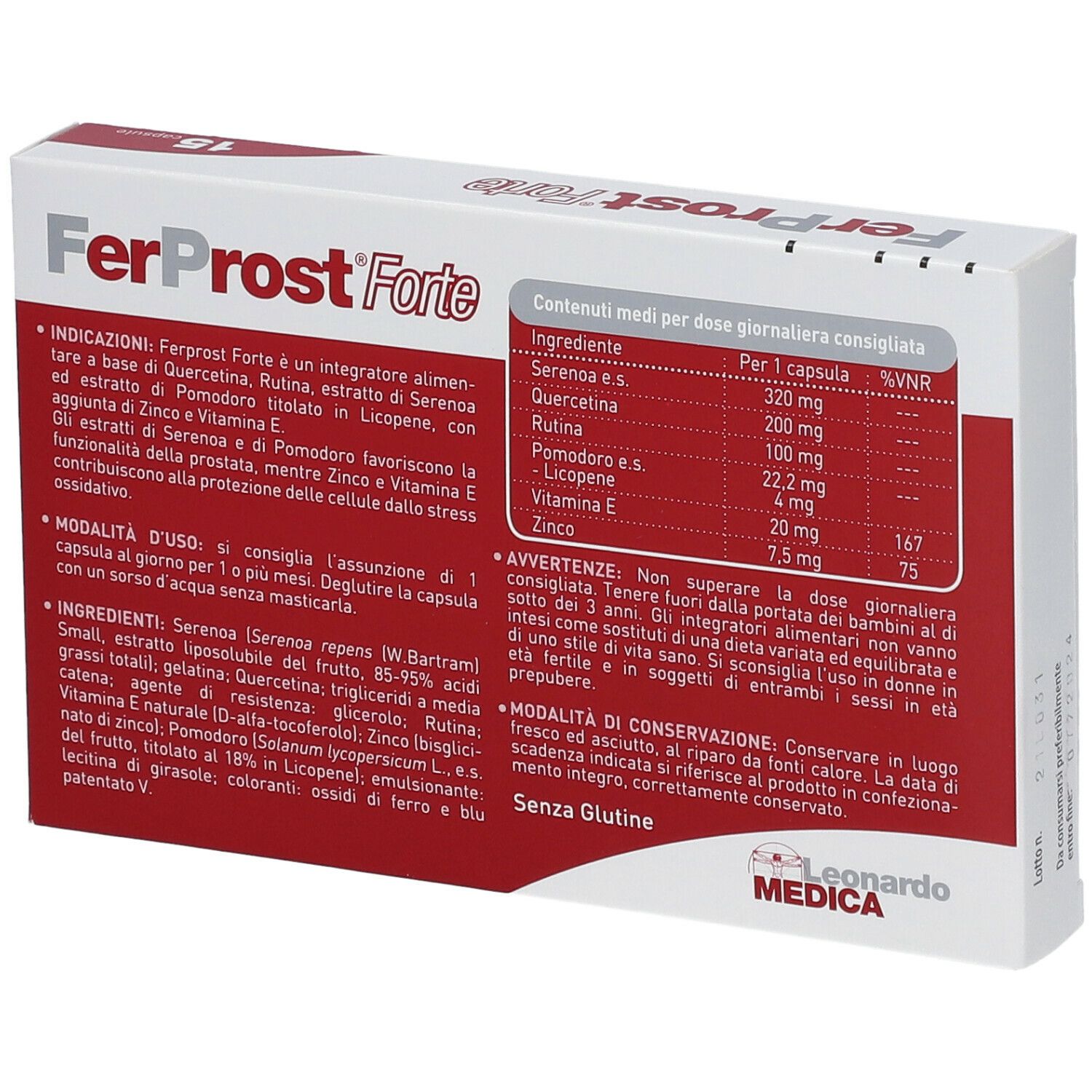 FERprost® Forte 15 pz | Redcare