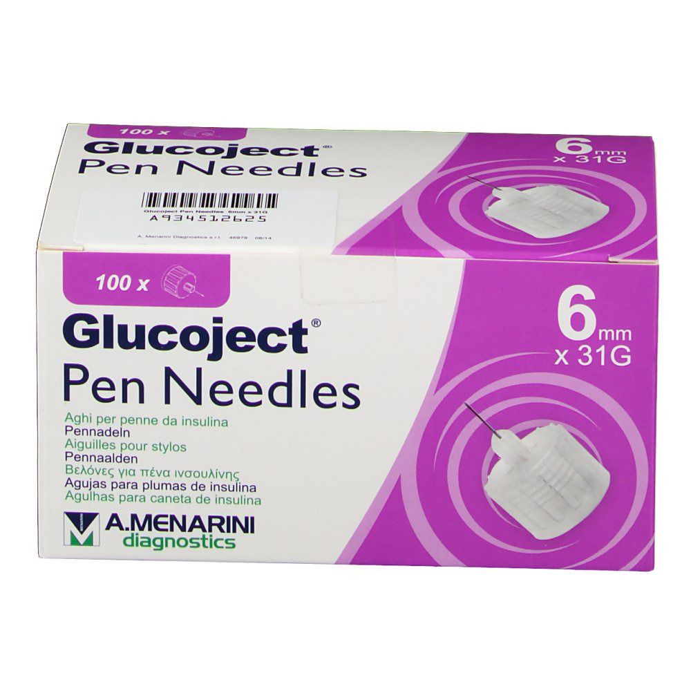 Glucoject® Pen Needles 31G 6mm 100 pz | Redcare