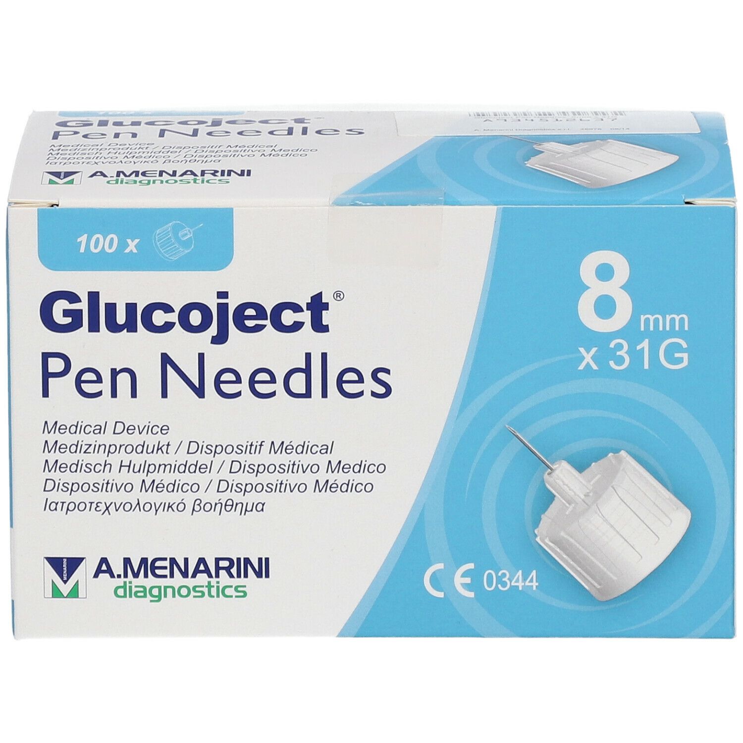 Glucoject® Pen Needles 31G 8mm 100 pz | Redcare