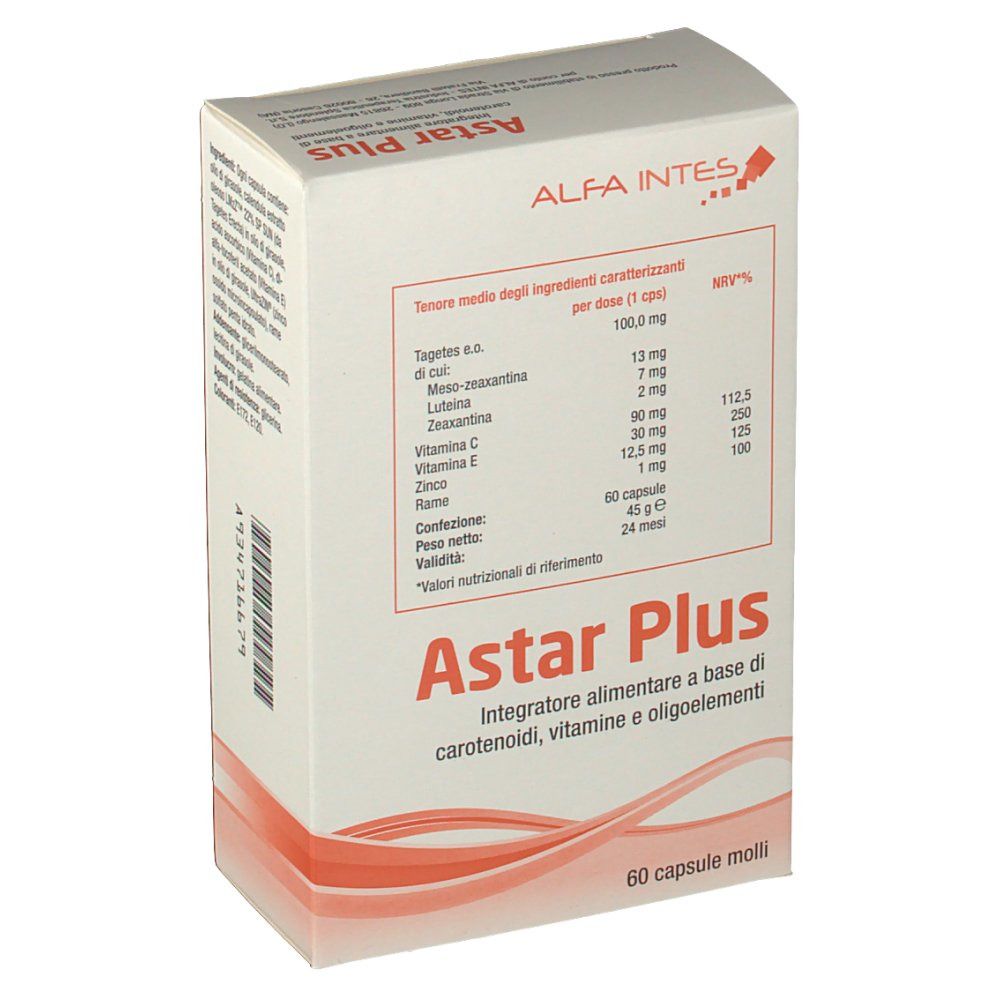 Astar Plus Capsule 60 pz | Redcare
