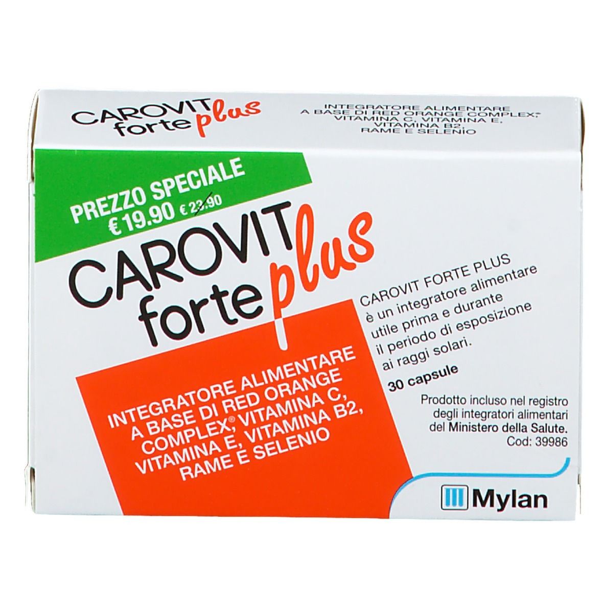 Carovit Forte Plus 30 pz | Redcare