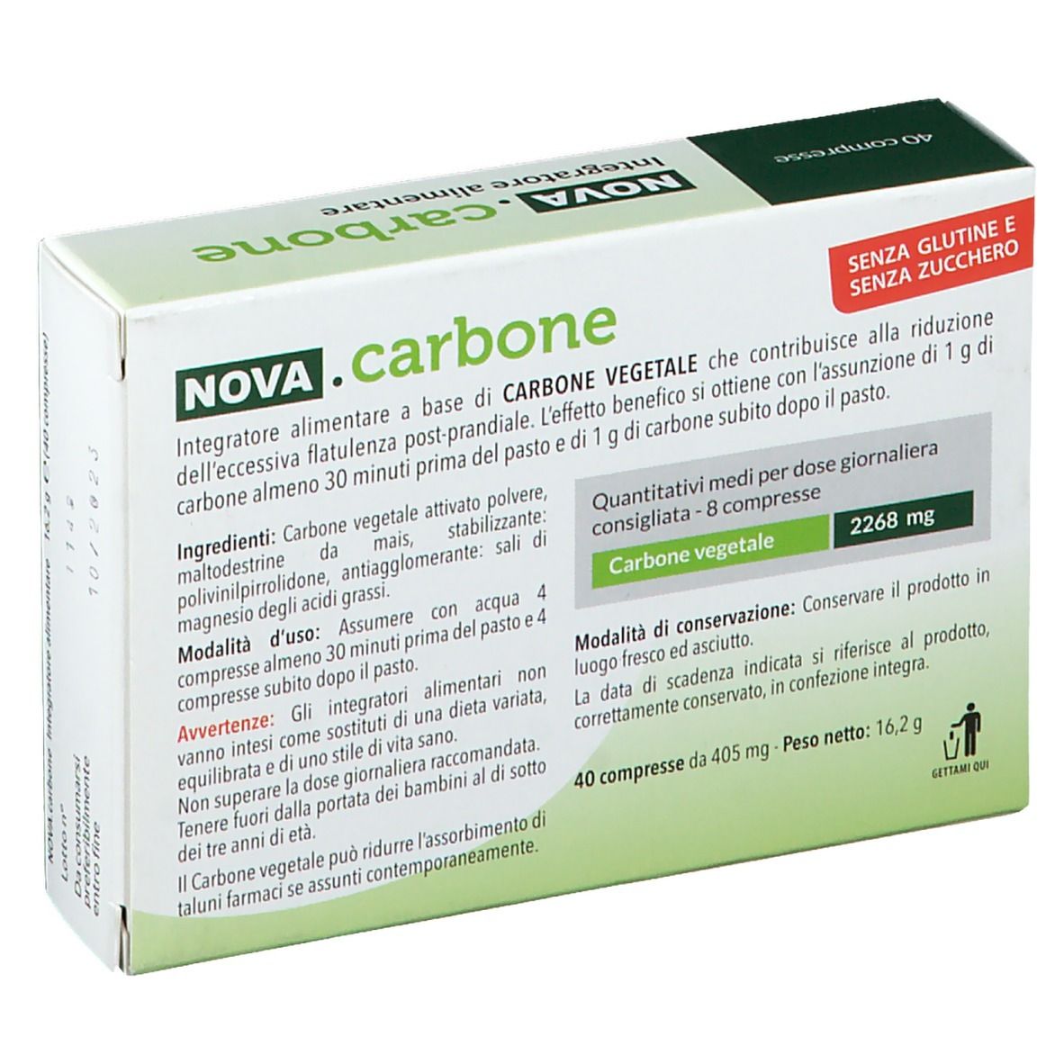 NOVA Carbone 40 pz | Redcare