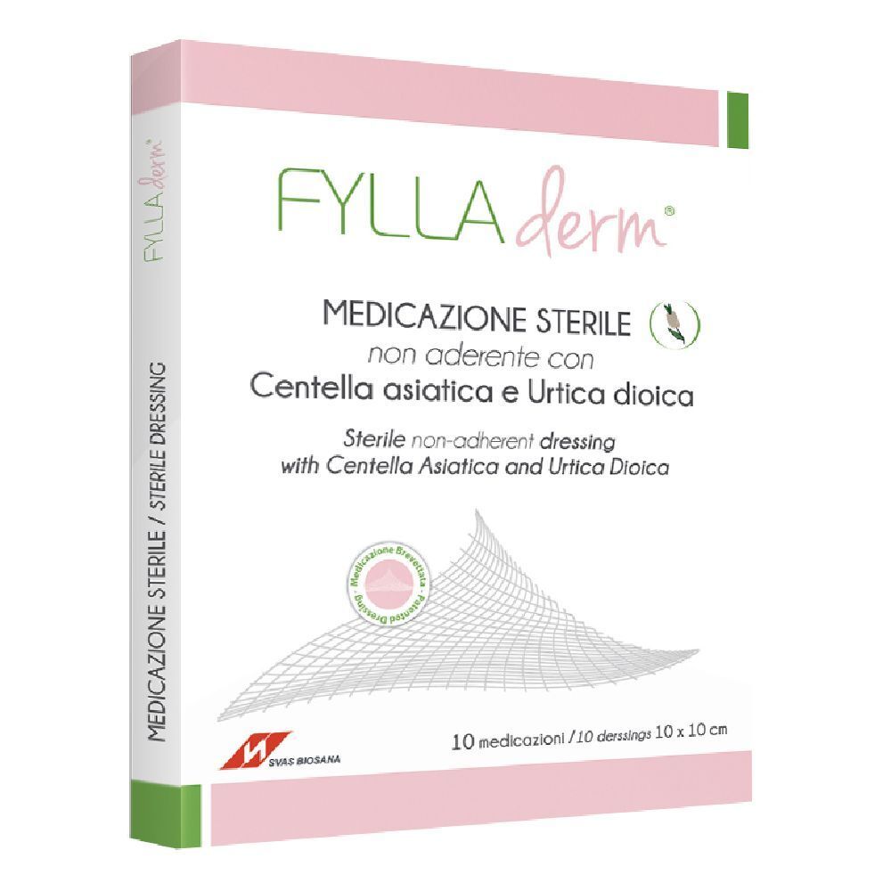 Fylladerm Med Ster N/Ader10X10 10 pz | Redcare