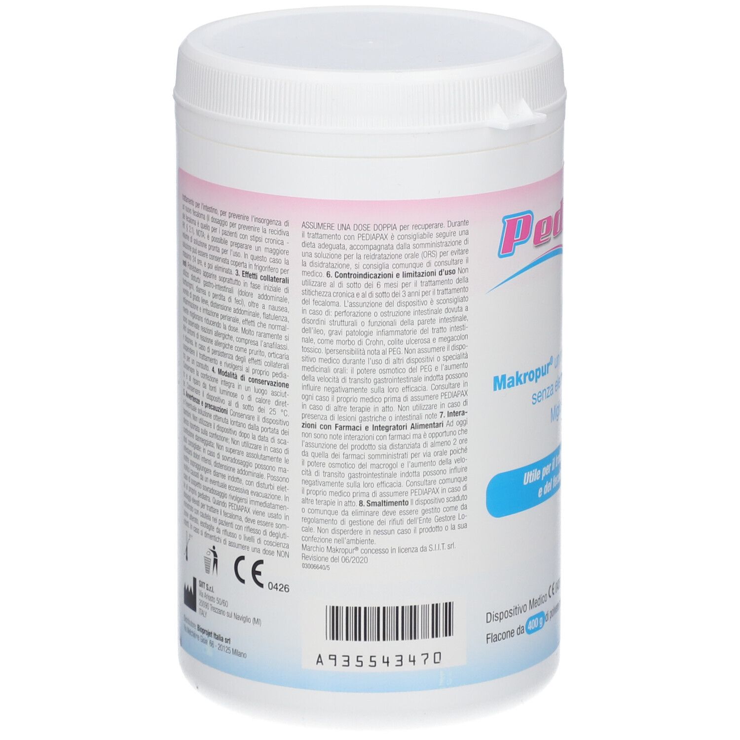 Pediapax® Macrogol 3350 400 g | Redcare