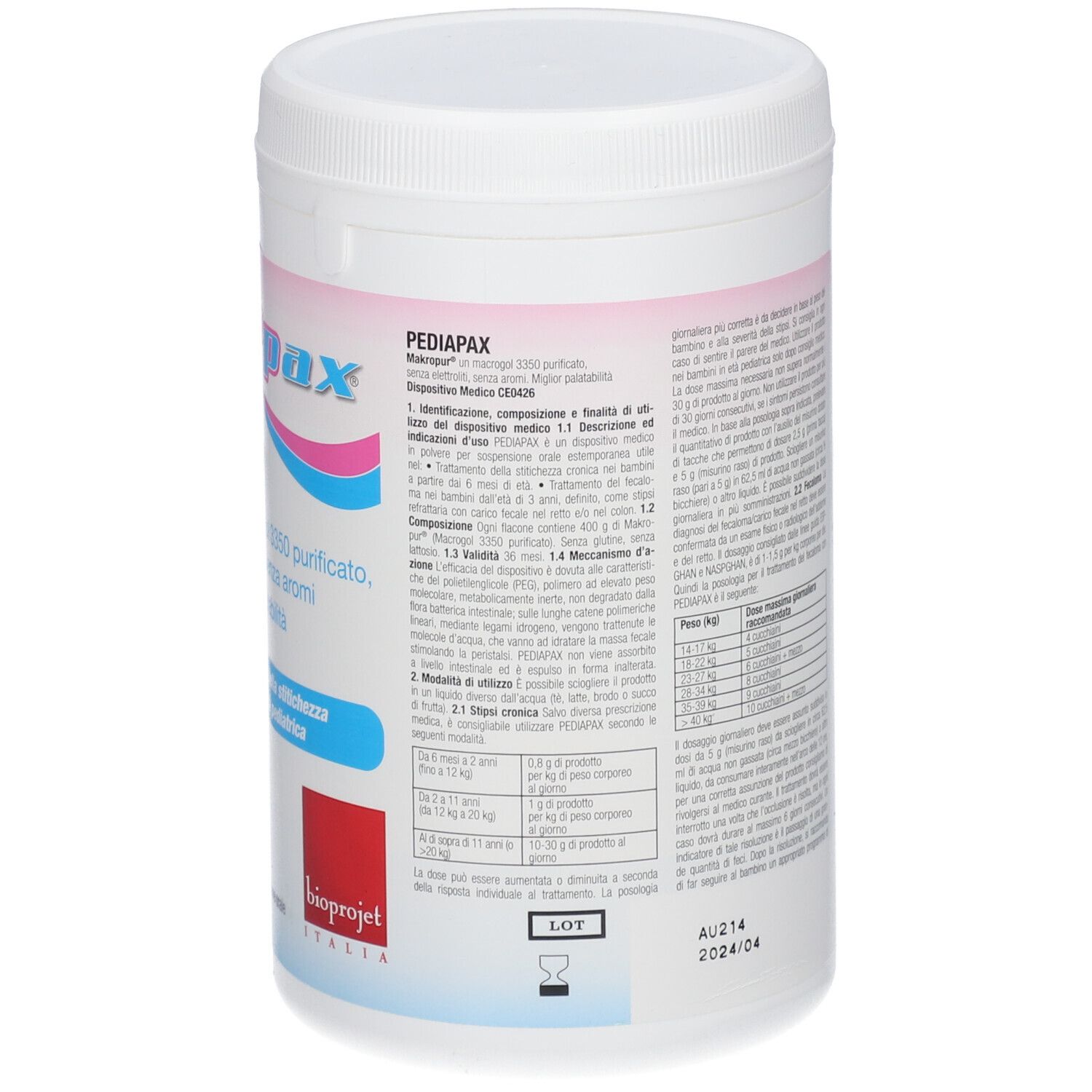 Pediapax® Macrogol 3350 400 g | Redcare