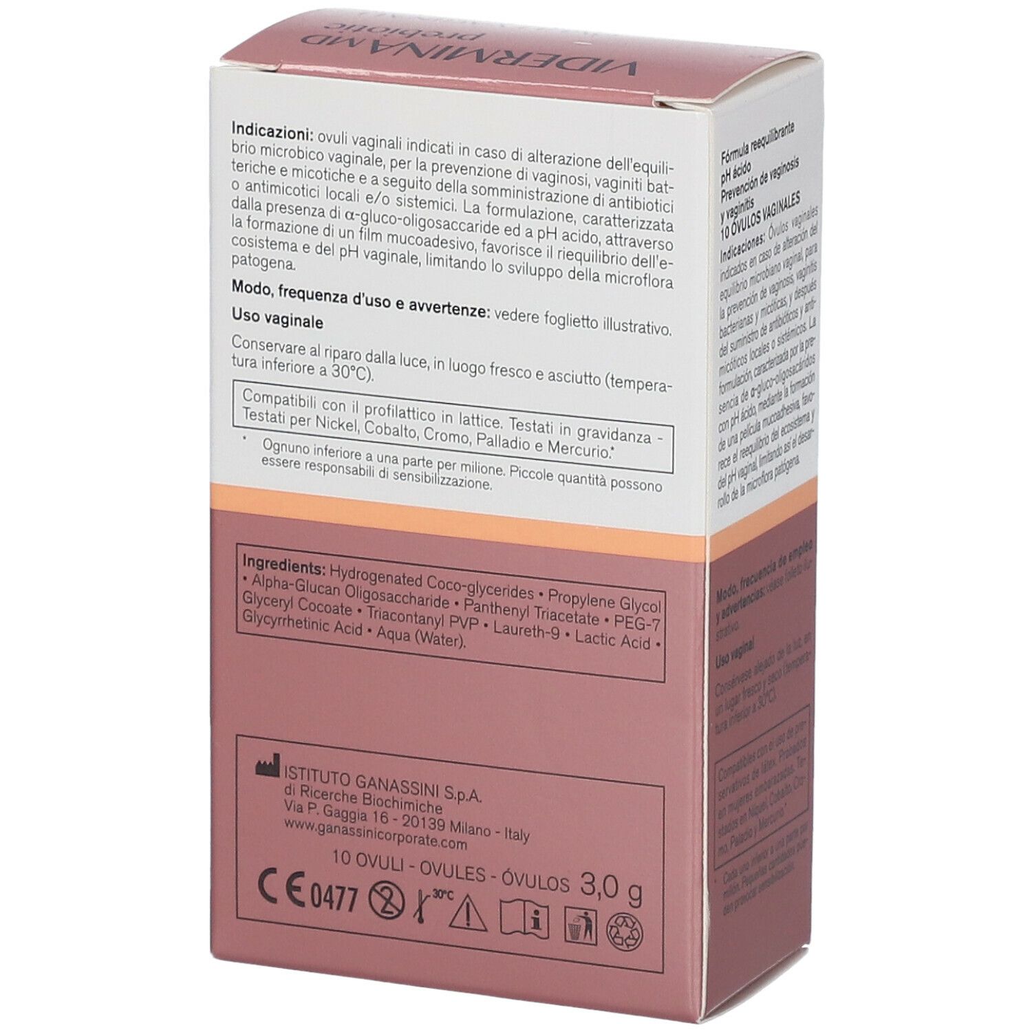 Vidermina MD Prebiotic Ovuli 10 pz | Redcare