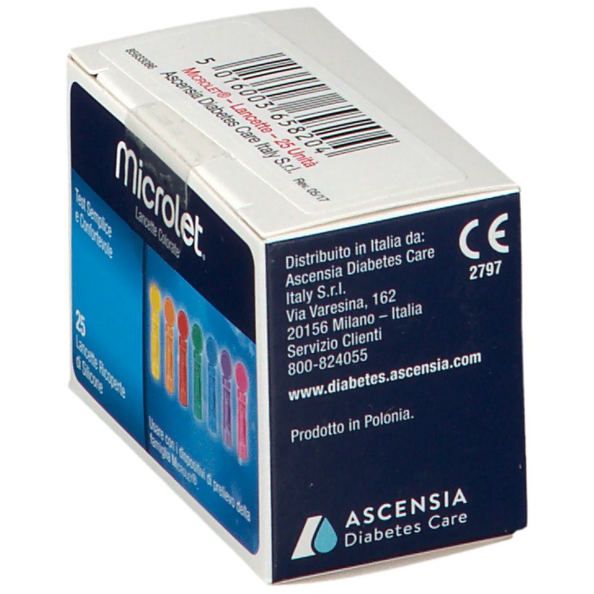 Microlet® Lancette colorate 25 pz | Redcare