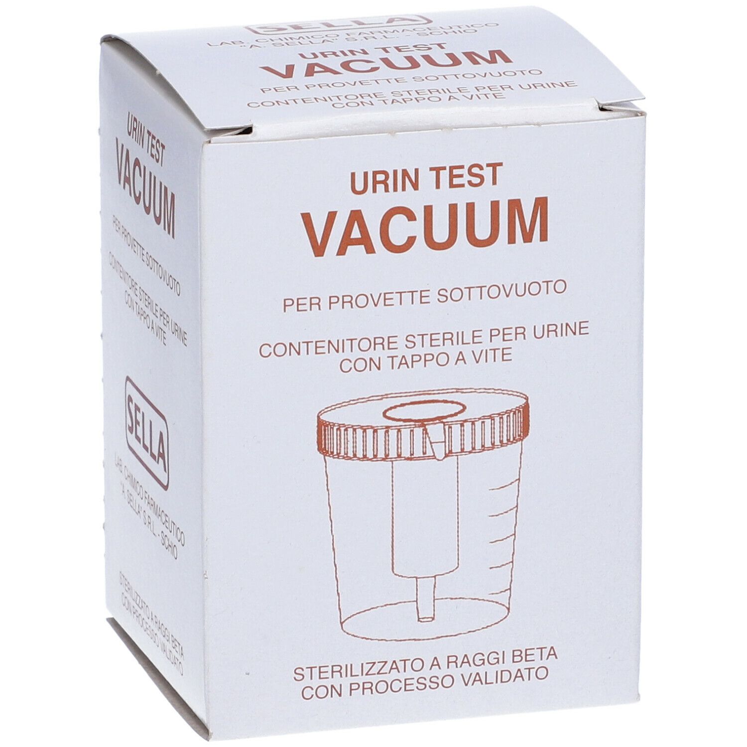 VACUUM Contenitore Per Urine Sterile 1 pz - Redcare